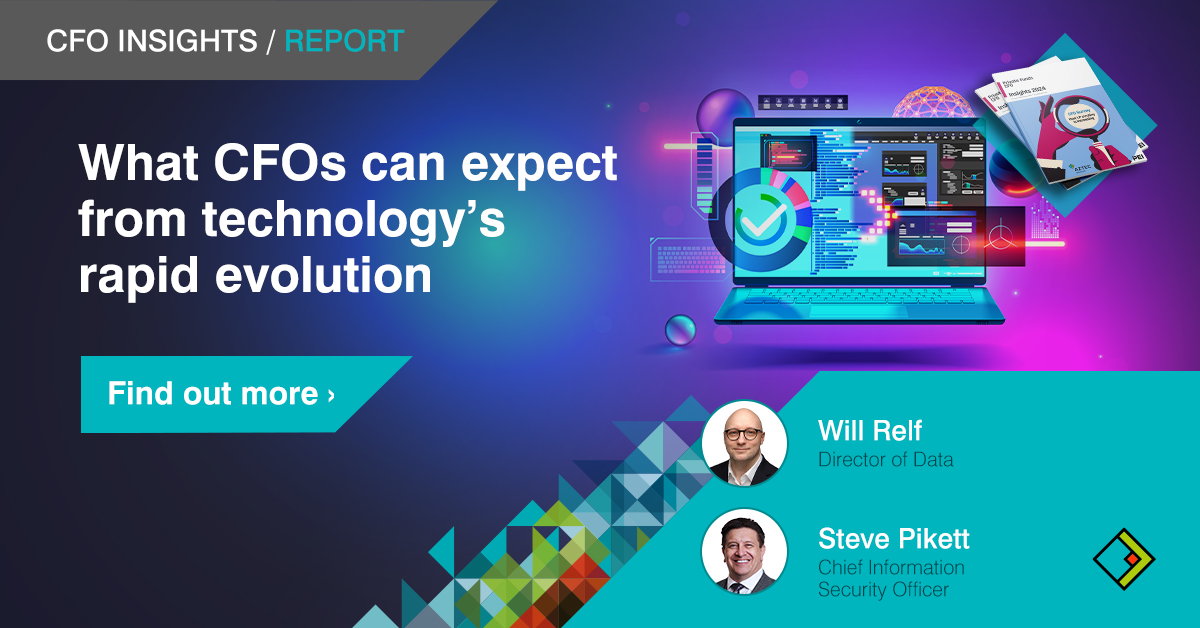 What CFOs can expect from technology's rapid evolution